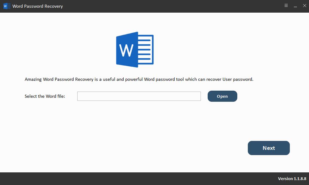 Free Word Password Recovery Recover Forgotten MS Word Password